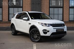 White Land Rover Discovery Sport 2016 in Riga, with an engine capacity of 2.00 L and mileage of 193 thousand km for 24500 €, photo 3 on AUTOMOTO.COM.LV