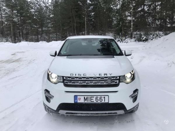 Balts Land Rover Discovery Sport 2016 Utena, ar dzinēja tilpumu 2.00 L un nobraukumu 277 tūkst. km par 9800 €, foto 1 vietnē AUTOMOTO.COM.LV