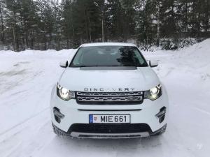 Белый Ленд Ровер Discovery Sport 2016 в Утена, объемом двигателя 2.00 л и пробегом 277 тыс. км за 9800 €, фото  на AUTOMOTO.COM.LV