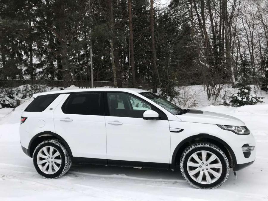 Белый Ленд Ровер Discovery Sport 2016 в Утена, объемом двигателя 2.00 л и пробегом 277 тыс. км за 9800 €, фото 2 на AUTOMOTO.COM.LV