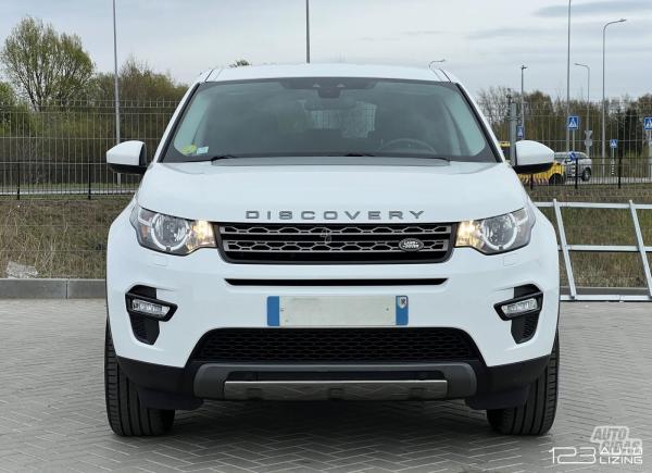 White Land Rover Discovery Sport 2016 in Taurage, with an engine capacity of 2.00 L and mileage of 149 thousand km for 8900 €, photo 3 on AUTOMOTO.COM.LV