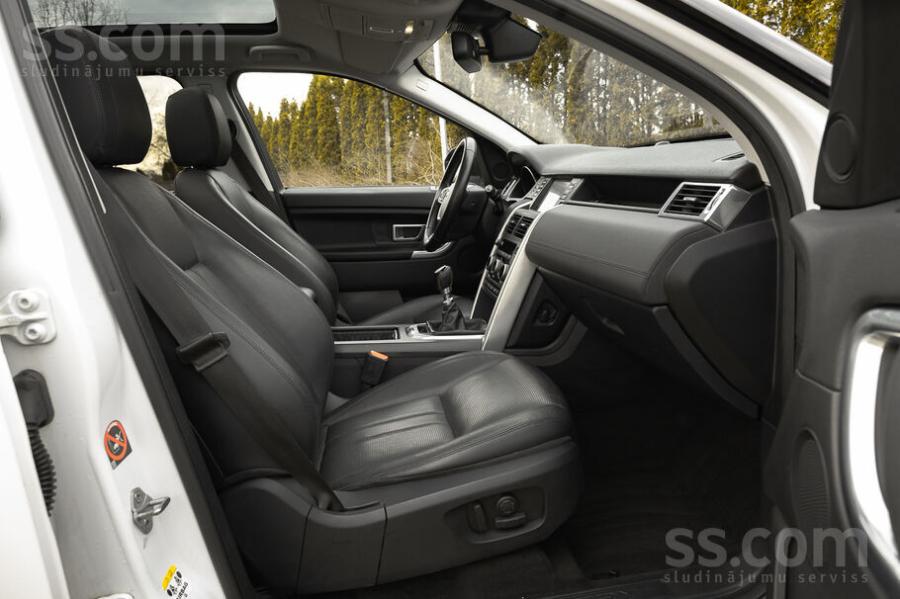 Белый Ленд Ровер Discovery Sport 2016 в Елгава, объемом двигателя 2.00 л и пробегом 199 тыс. км за 10990 €, фото 8 на AUTOMOTO.COM.LV