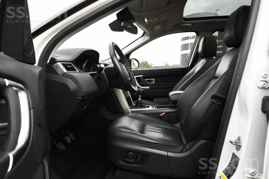 Белый Ленд Ровер Discovery Sport 2016 в Елгава, объемом двигателя 2.00 л и пробегом 199 тыс. км за 10990 €, фото 15 на AUTOMOTO.COM.LV