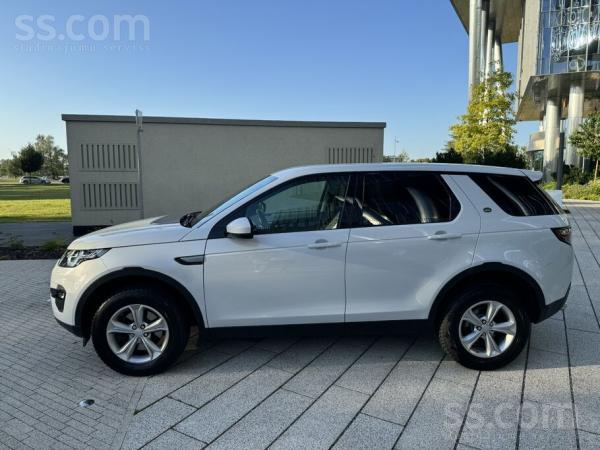 Белый Ленд Ровер Discovery Sport 2016 в Рига, объемом двигателя 2.00 л и пробегом 80 тыс. км за 14990 €, фото 4 на AUTOMOTO.COM.LV
