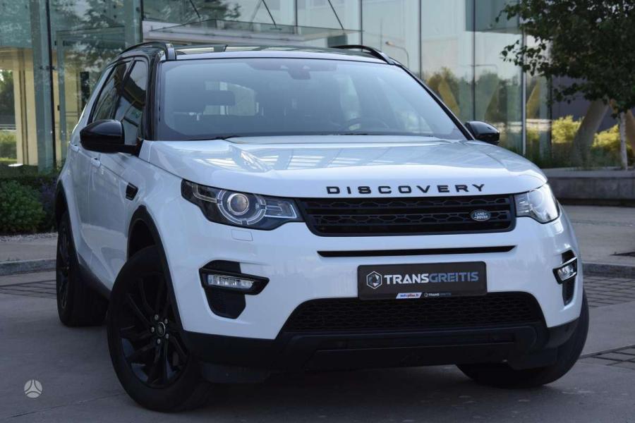 Белый Ленд Ровер Discovery Sport 2016 в Вильнюс, объемом двигателя 2.00 л и пробегом 246 тыс. км за 11000 €, фото 5 на AUTOMOTO.COM.LV