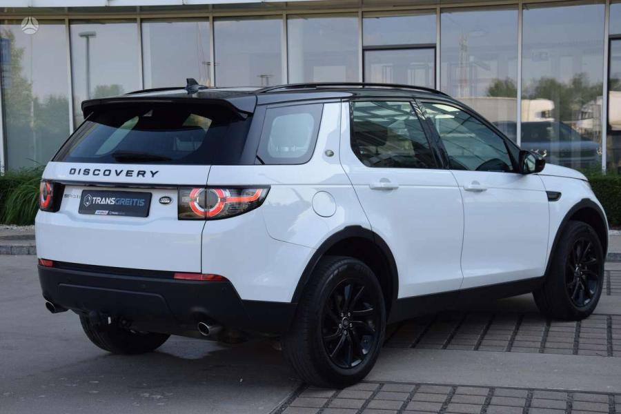Белый Ленд Ровер Discovery Sport 2016 в Вильнюс, объемом двигателя 2.00 л и пробегом 246 тыс. км за 11000 €, фото 10 на AUTOMOTO.COM.LV