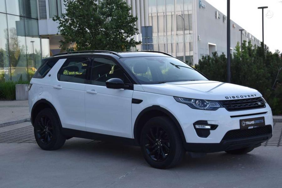Белый Ленд Ровер Discovery Sport 2016 в Вильнюс, объемом двигателя 2.00 л и пробегом 246 тыс. км за 11000 €, фото 12 на AUTOMOTO.COM.LV