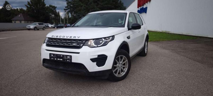 Белый Ленд Ровер Discovery Sport 2016 в Утена, объемом двигателя 2.00 л и пробегом 125 тыс. км за 7100 €, фото 1 на AUTOMOTO.COM.LV