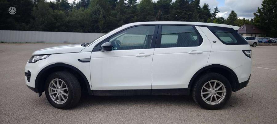 Белый Ленд Ровер Discovery Sport 2016 в Утена, объемом двигателя 2.00 л и пробегом 125 тыс. км за 7100 €, фото 3 на AUTOMOTO.COM.LV