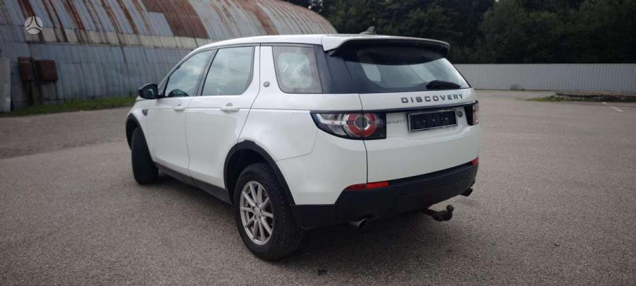 Белый Ленд Ровер Discovery Sport 2016 в Утена, объемом двигателя 2.00 л и пробегом 125 тыс. км за 7100 €, фото 4 на AUTOMOTO.COM.LV