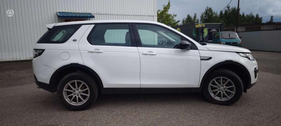 Белый Ленд Ровер Discovery Sport 2016 в Утена, объемом двигателя 2.00 л и пробегом 125 тыс. км за 7100 €, фото 7 на AUTOMOTO.COM.LV