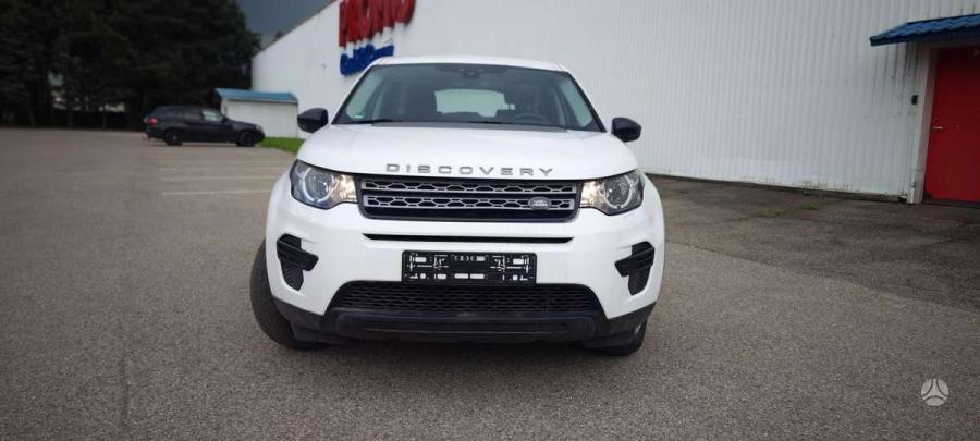 Белый Ленд Ровер Discovery Sport 2016 в Утена, объемом двигателя 2.00 л и пробегом 125 тыс. км за 7100 €, фото 9 на AUTOMOTO.COM.LV