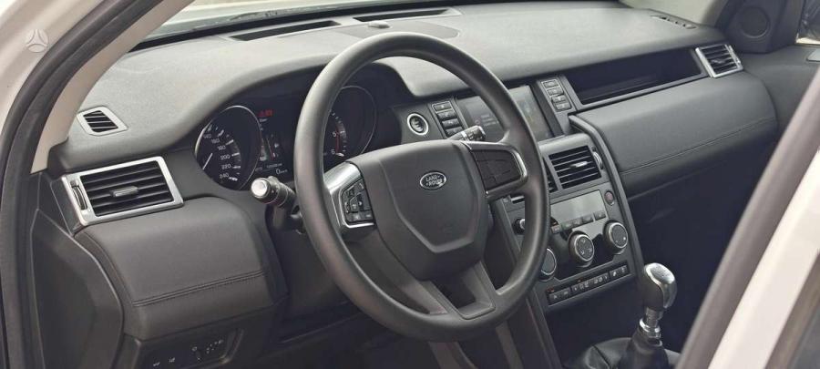 Белый Ленд Ровер Discovery Sport 2016 в Утена, объемом двигателя 2.00 л и пробегом 125 тыс. км за 7100 €, фото 11 на AUTOMOTO.COM.LV