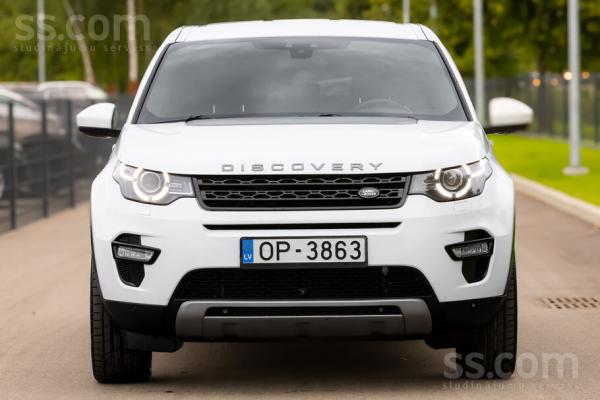 Белый Ленд Ровер Discovery Sport 2016 в Елгава, объемом двигателя 2.00 л и пробегом 242 тыс. км за 10500 €, фото 1 на AUTOMOTO.COM.LV