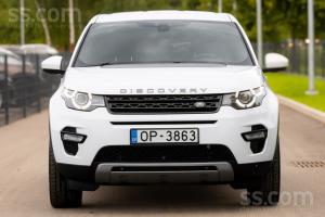 White Land Rover Discovery Sport 2016 in Jelgava, with an engine capacity of 2.00 L and mileage of 242 thousand km for 10500 €, photo  on AUTOMOTO.COM.LV