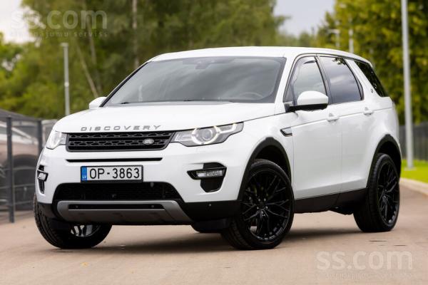 Белый Ленд Ровер Discovery Sport 2016 в Елгава, объемом двигателя 2.00 л и пробегом 242 тыс. км за 10500 €, фото 4 на AUTOMOTO.COM.LV