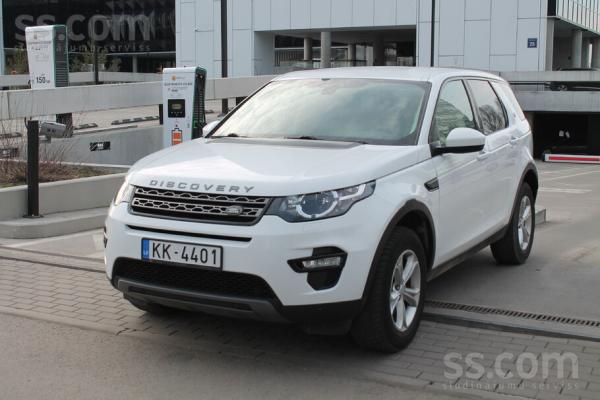 Balts Land Rover Discovery Sport 2016 Rīga, ar dzinēja tilpumu 2.00 L un nobraukumu 100 tūkst. km par 14500 €, foto 1 vietnē AUTOMOTO.COM.LV