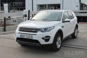 Белый Ленд Ровер Discovery Sport 2016 в Рига, объемом двигателя 2.00 л и пробегом 100 тыс. км за 14500 €, фото  на AUTOMOTO.COM.LV