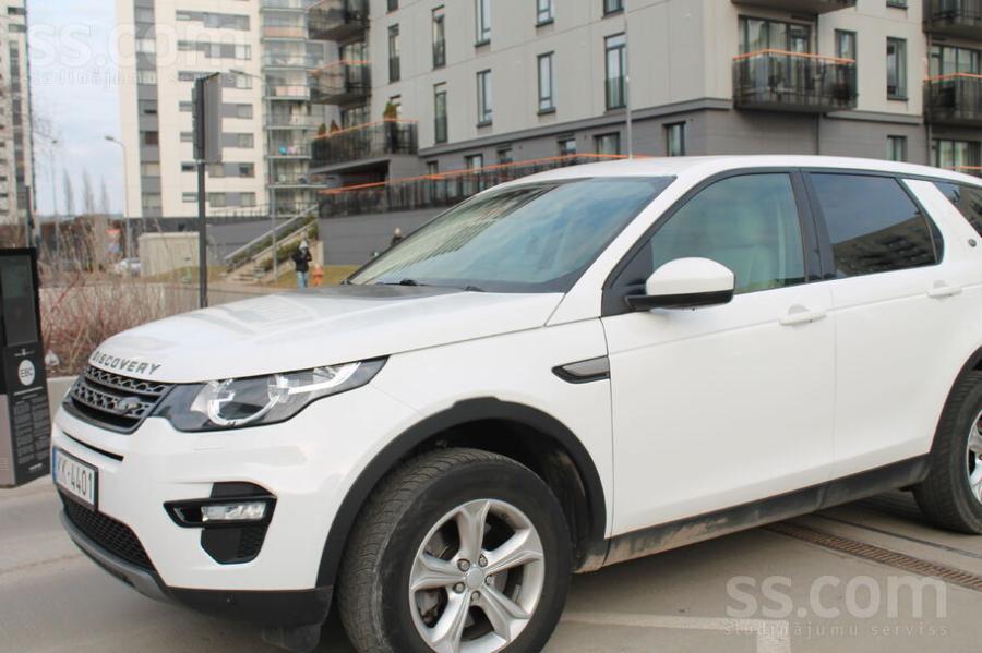 Белый Ленд Ровер Discovery Sport 2016 в Рига, объемом двигателя 2.00 л и пробегом 100 тыс. км за 14500 €, фото 11 на AUTOMOTO.COM.LV