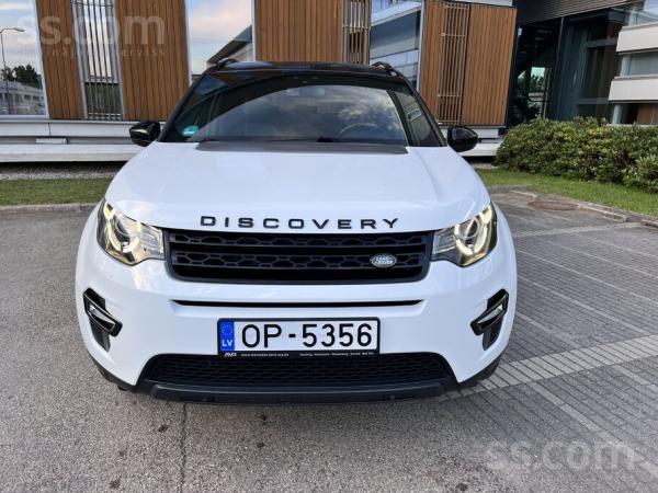 Белый Ленд Ровер Discovery Sport 2016 в Рига, объемом двигателя 2.00 л и пробегом 136 тыс. км за 12900 €, фото 10 на AUTOMOTO.COM.LV
