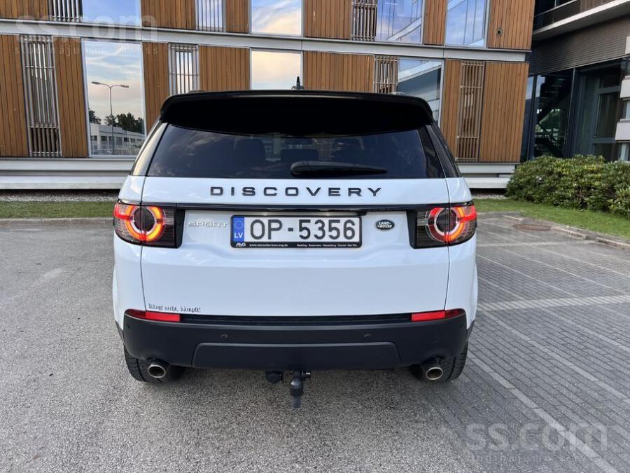 Белый Ленд Ровер Discovery Sport 2016 в Рига, объемом двигателя 2.00 л и пробегом 136 тыс. км за 12900 €, фото 16 на AUTOMOTO.COM.LV