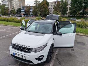 Balts Land Rover Discovery Sport 2016 Viļņa, ar dzinēja tilpumu 2.00 L un nobraukumu 107 tūkst. km par 12600 €, foto 11 vietnē AUTOMOTO.COM.LV