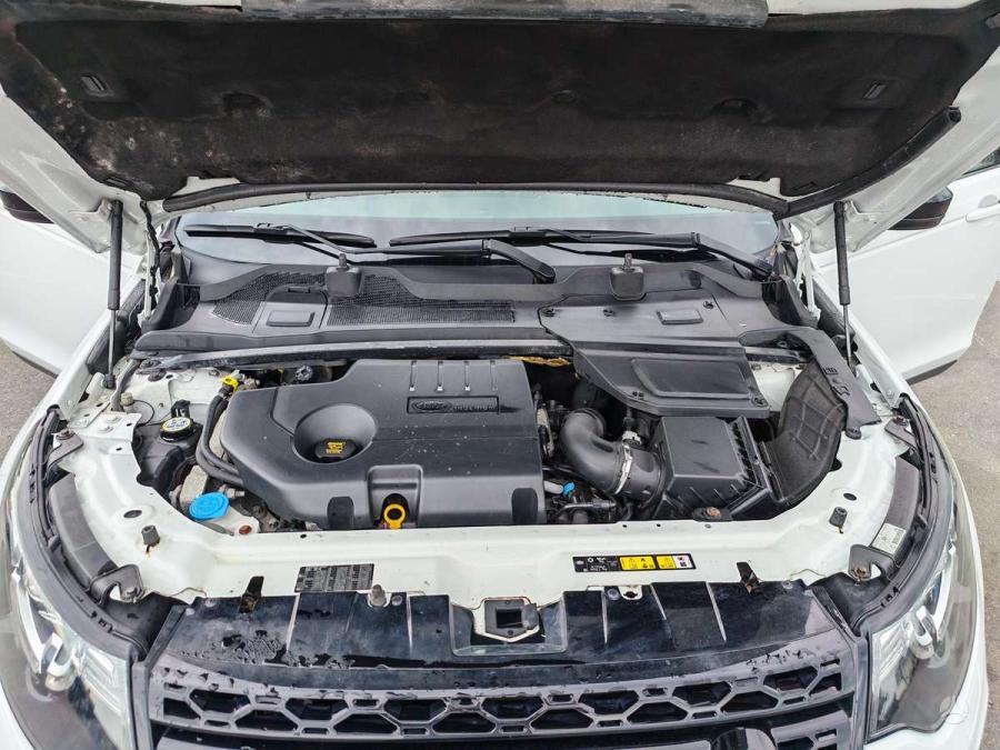 Balts Land Rover Discovery Sport 2016 Viļņa, ar dzinēja tilpumu 2.00 L un nobraukumu 107 tūkst. km par 12600 €, foto 12 vietnē AUTOMOTO.COM.LV