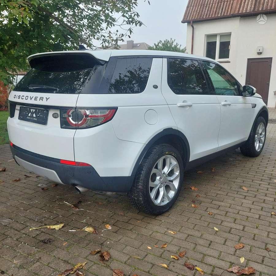 Balts Land Rover Discovery Sport 2016 Alīta, ar dzinēja tilpumu 2.00 L un nobraukumu 135 tūkst. km par 7900 €, foto 5 vietnē AUTOMOTO.COM.LV