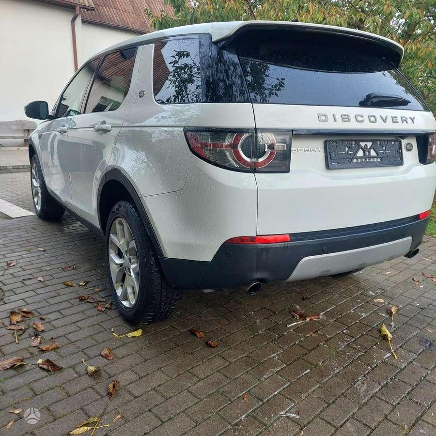 Balts Land Rover Discovery Sport 2016 Alīta, ar dzinēja tilpumu 2.00 L un nobraukumu 135 tūkst. km par 7900 €, foto 7 vietnē AUTOMOTO.COM.LV