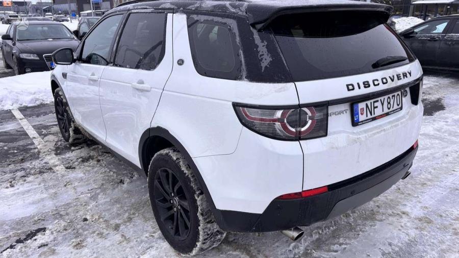 Balts Land Rover Discovery Sport 2017 Kauņa, ar dzinēja tilpumu 2.00 L un nobraukumu 169 tūkst. km par 11000 €, foto 7 vietnē AUTOMOTO.COM.LV