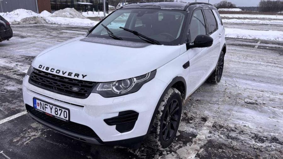 Balts Land Rover Discovery Sport 2017 Kauņa, ar dzinēja tilpumu 2.00 L un nobraukumu 169 tūkst. km par 11000 €, foto 9 vietnē AUTOMOTO.COM.LV
