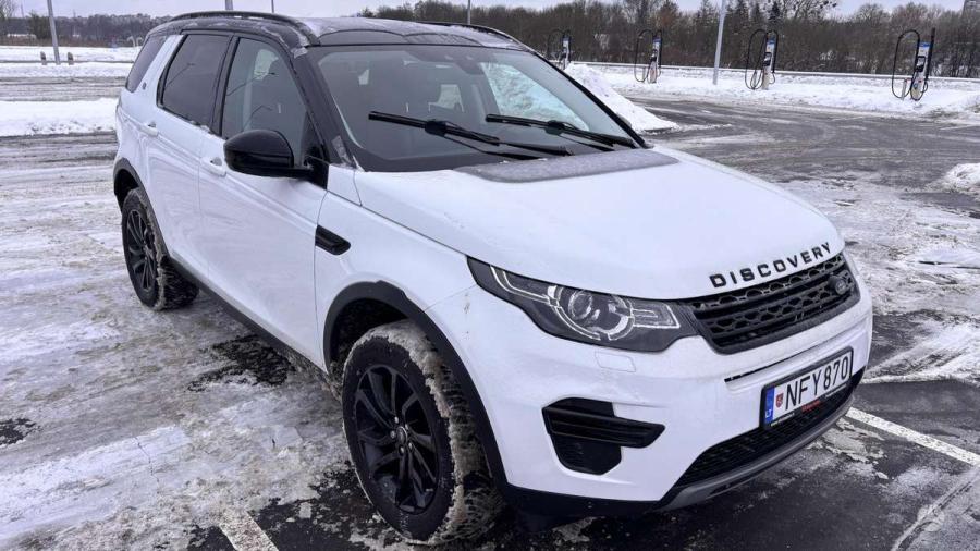 Balts Land Rover Discovery Sport 2017 Kauņa, ar dzinēja tilpumu 2.00 L un nobraukumu 169 tūkst. km par 11000 €, foto 11 vietnē AUTOMOTO.COM.LV
