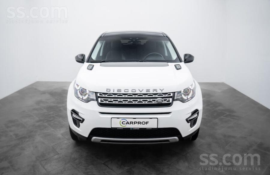 Белый Ленд Ровер Discovery Sport 2017 в Таллин, объемом двигателя 2.00 л и пробегом 90 тыс. км за 17999 €, фото 2 на AUTOMOTO.COM.LV