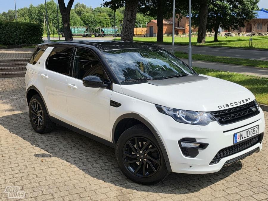 Balts Land Rover Discovery Sport 2017 Šilutė, ar dzinēja tilpumu 2.00 L un nobraukumu 161 tūkst. km par 7999 €, foto 12 vietnē AUTOMOTO.COM.LV