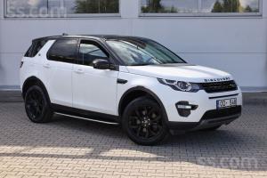 White Land Rover Discovery Sport 2017 in Riga, with an engine capacity of 2.00 L and mileage of 0 thousand km for 10495 €, photo 5 on AUTOMOTO.COM.LV