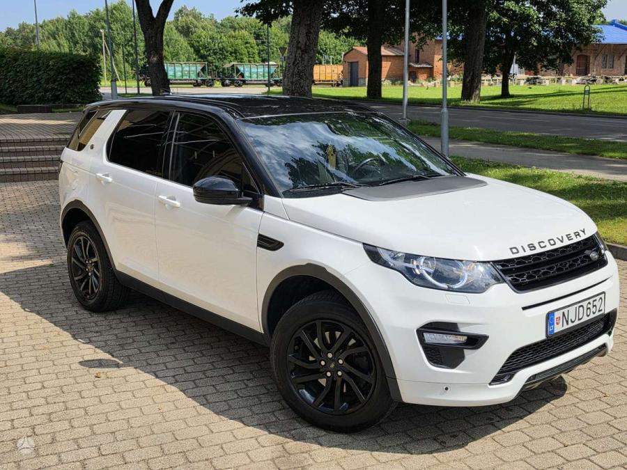 Balts Land Rover Discovery Sport 2017 Šilutė, ar dzinēja tilpumu 2.00 L un nobraukumu 161 tūkst. km par 8000 €, foto 10 vietnē AUTOMOTO.COM.LV