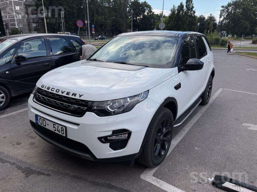 Белый Ленд Ровер Discovery Sport 2017 в Рига, объемом двигателя 2.00 л и пробегом 158 тыс. км за 8100 €, фото 1 на AUTOMOTO.COM.LV