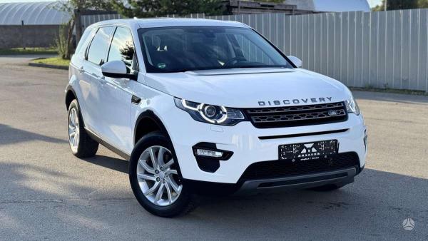 White Land Rover Discovery Sport 2017 in Telschi, with an engine capacity of 2.00 L and mileage of 182 thousand km for 11400 €, photo 1 on AUTOMOTO.COM.LV