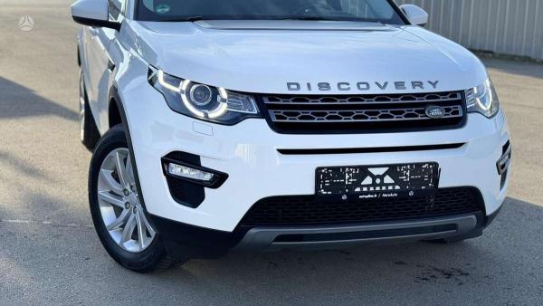 White Land Rover Discovery Sport 2017 in Telschi, with an engine capacity of 2.00 L and mileage of 182 thousand km for 11400 €, photo 3 on AUTOMOTO.COM.LV