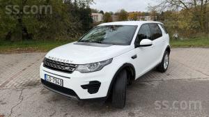 White Land Rover Discovery Sport 2017 in Riga, with an engine capacity of 2.00 L and mileage of 183 thousand km for 9900 €, photo  on AUTOMOTO.COM.LV