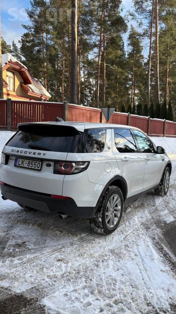 Белый Ленд Ровер Discovery Sport 2018 в Рига, объемом двигателя 2.00 л и пробегом 134 тыс. км за 12900 €, фото 7 на AUTOMOTO.COM.LV