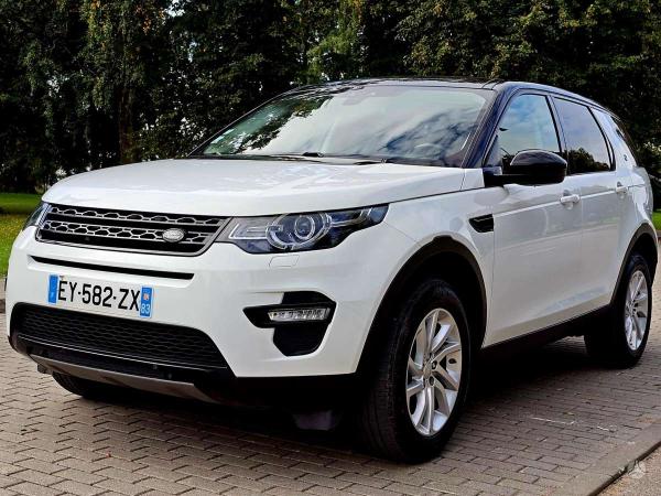 Balts Land Rover Discovery Sport 2018 Tauragė, ar dzinēja tilpumu 2.00 L un nobraukumu 140 tūkst. km par 9300 €, foto 1 vietnē AUTOMOTO.COM.LV