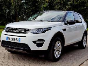 Balts Land Rover Discovery Sport 2018 Tauragė, ar dzinēja tilpumu 2.00 L un nobraukumu 140 tūkst. km par 9300 €, foto  vietnē AUTOMOTO.COM.LV
