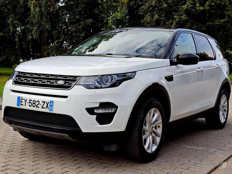 Белый Ленд Ровер Discovery Sport 2018 в Таураге, объемом двигателя 2.00 л и пробегом 140 тыс. км за 9300 €, фото 1 на AUTOMOTO.COM.LV