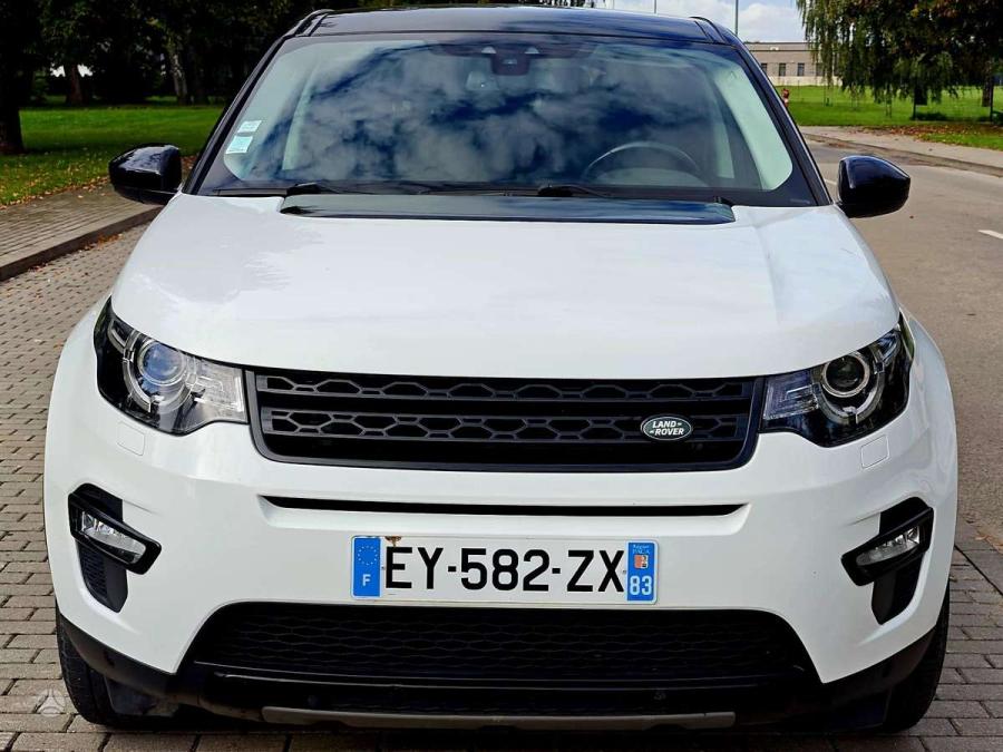 Белый Ленд Ровер Discovery Sport 2018 в Таураге, объемом двигателя 2.00 л и пробегом 140 тыс. км за 9300 €, фото 3 на AUTOMOTO.COM.LV
