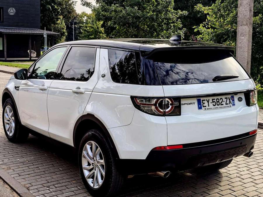 Белый Ленд Ровер Discovery Sport 2018 в Таураге, объемом двигателя 2.00 л и пробегом 140 тыс. км за 9300 €, фото 8 на AUTOMOTO.COM.LV