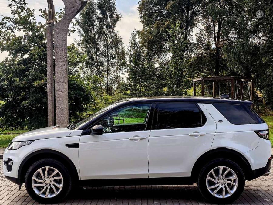 Белый Ленд Ровер Discovery Sport 2018 в Таураге, объемом двигателя 2.00 л и пробегом 140 тыс. км за 9300 €, фото 9 на AUTOMOTO.COM.LV