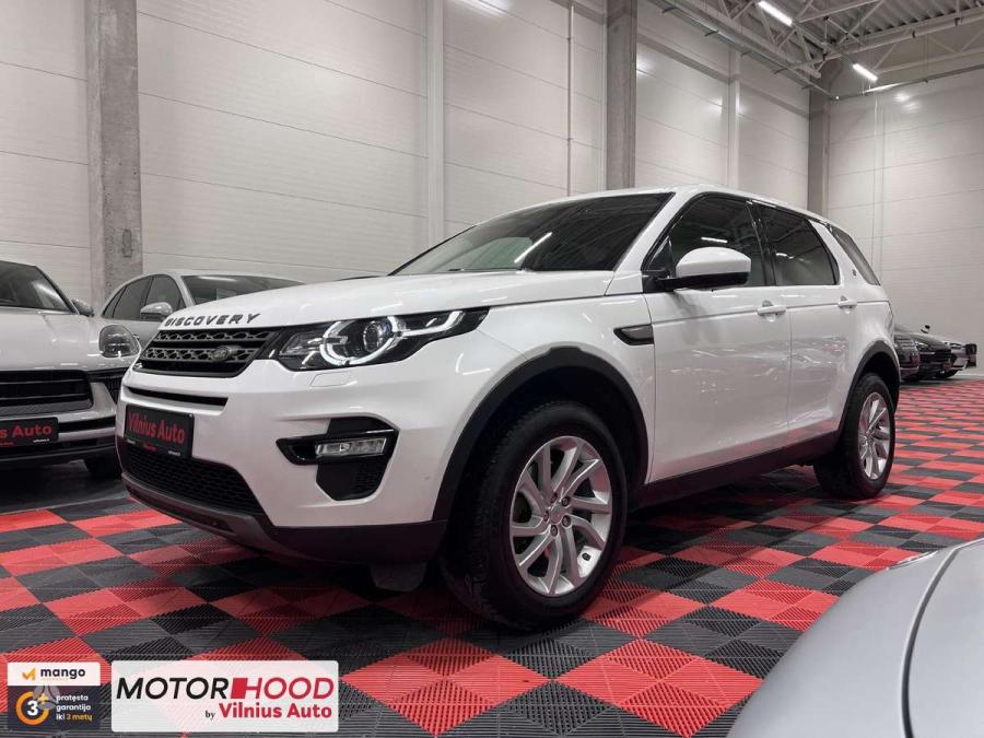 Balts Land Rover Discovery Sport 2019 Viļņa, ar dzinēja tilpumu 2.00 L un nobraukumu 189 tūkst. km par 18500 €, foto 1 vietnē AUTOMOTO.COM.LV