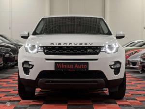 White Land Rover Discovery Sport 2019 in Vilnius, with an engine capacity of 2.00 L and mileage of 189 thousand km for 18500 €, photo 2 on AUTOMOTO.COM.LV