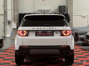 White Land Rover Discovery Sport 2019 in Vilnius, with an engine capacity of 2.00 L and mileage of 189 thousand km for 18500 €, photo 5 on AUTOMOTO.COM.LV